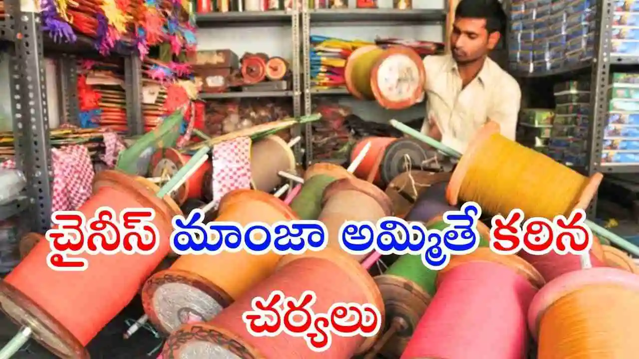 Chinese Manja Ban Hyderabad : చైనీస్ మాంజా అమ్మితే కఠిన చర్యలు ...
